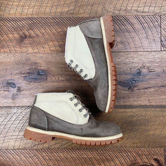 Timberland | Shoes | Timberland Campsite Dual Tone Canvas Chukka Boot ...